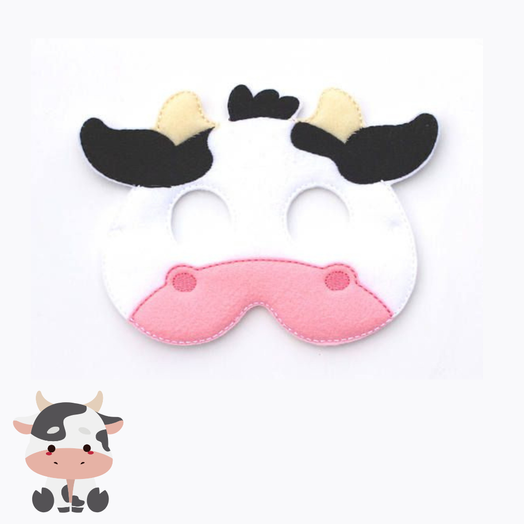 Jual BDG craft Topeng Flanel karakter Sapi cow drama seni tari ...