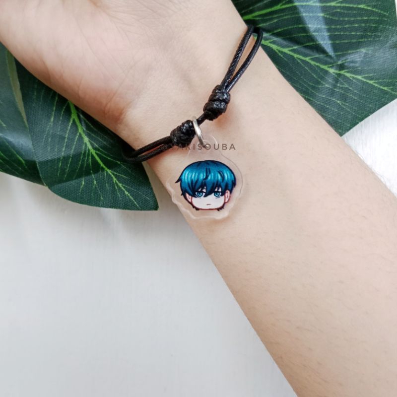 Jual BLUE LOCK BRACELET / Gelang Akrilik Anime Fanmerch Bluelock ...