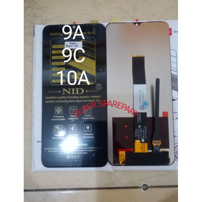 Jual LCD+TS FULLSET NID SUPER XIAOMI REDMI 9A/9C/10A KUALITAS TERBAIK ...