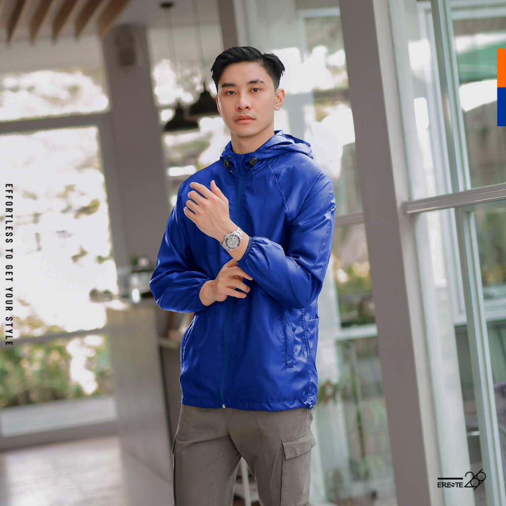 Jual Ereste269 Jaket Ultralight Cyclone Sport Blue | Shopee Indonesia