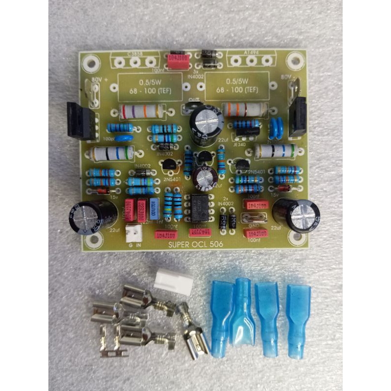 Jual kit driver power amplifier socl 506 low sub tanpa final | Shopee ...