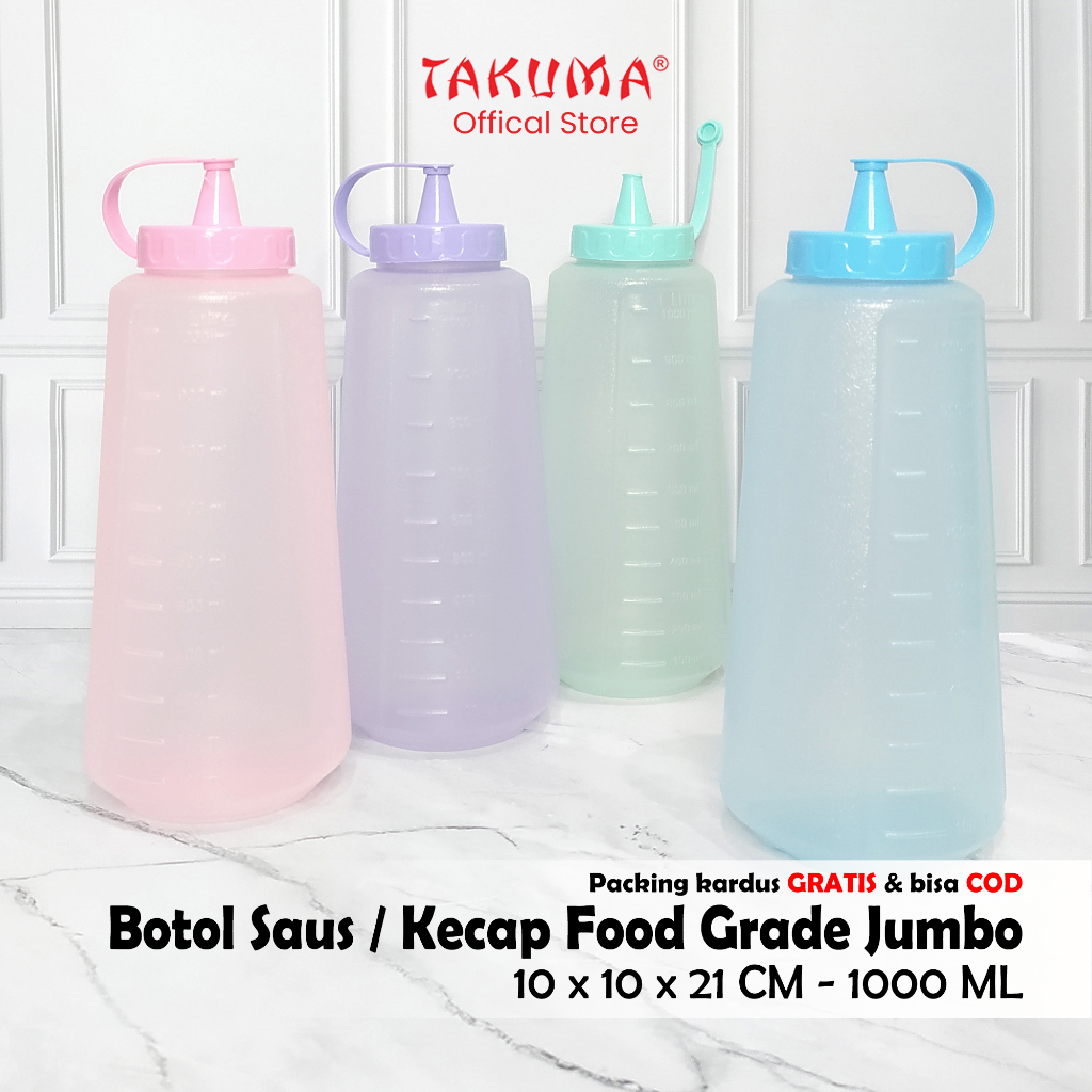 Jual Takuma Botol Saus 1000 ML | Shopee Indonesia