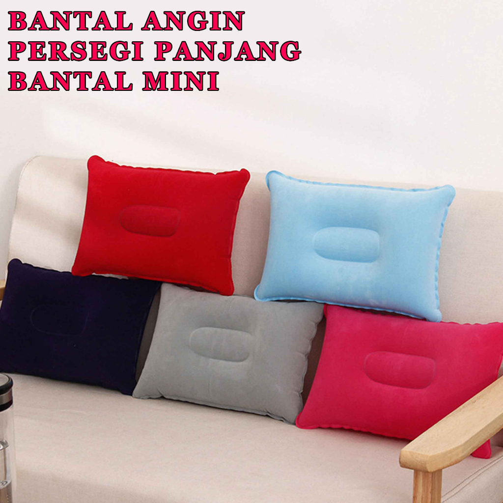 Jual Bantal Persegi Panjang * Bantal Angin Tiup * Bantal Mini | Shopee ...