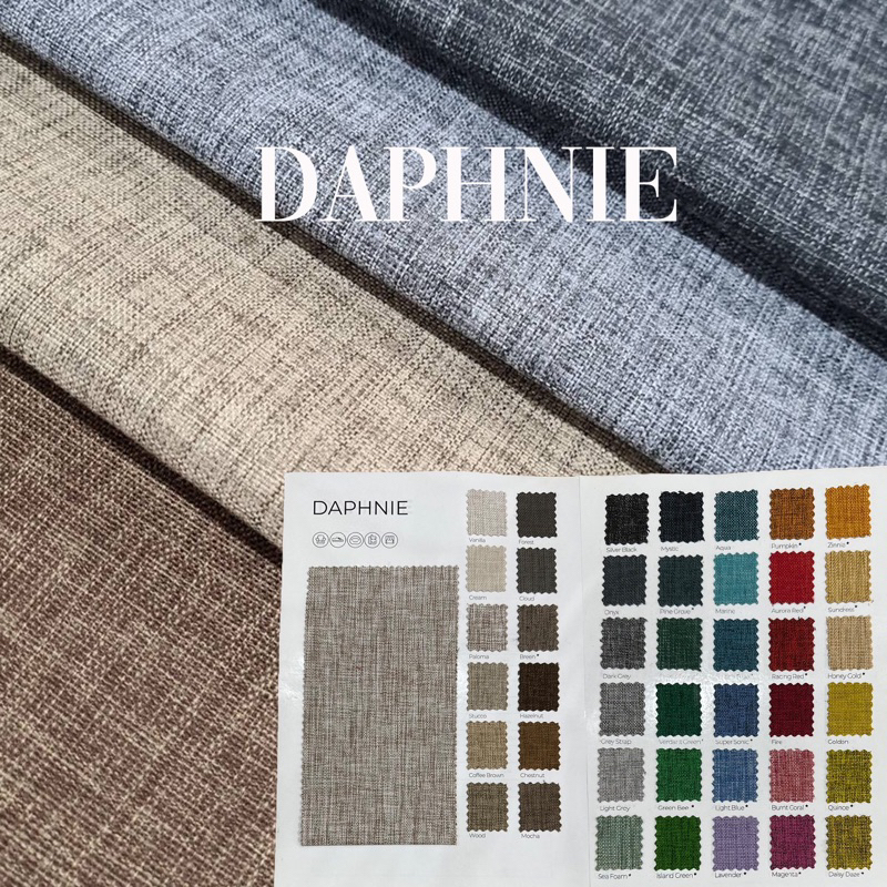 Jual Kain Interior Daphnie Kain Sofa Dekorasi Furniture | Shopee Indonesia