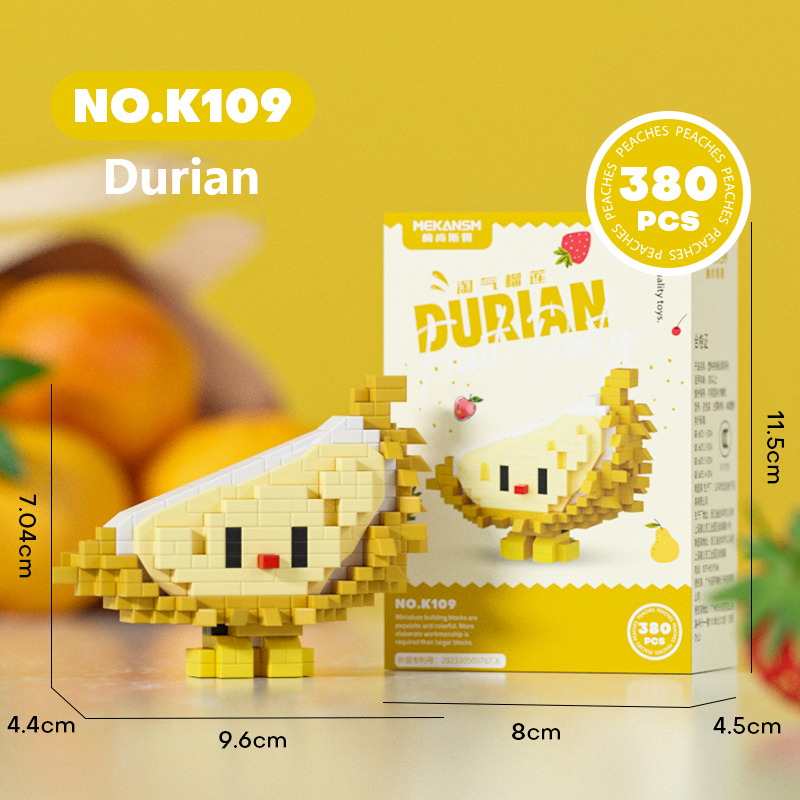 Jual Mainan Mini Bricks Blok 3D Kartun Fruit Building Nano Block Lucu ...