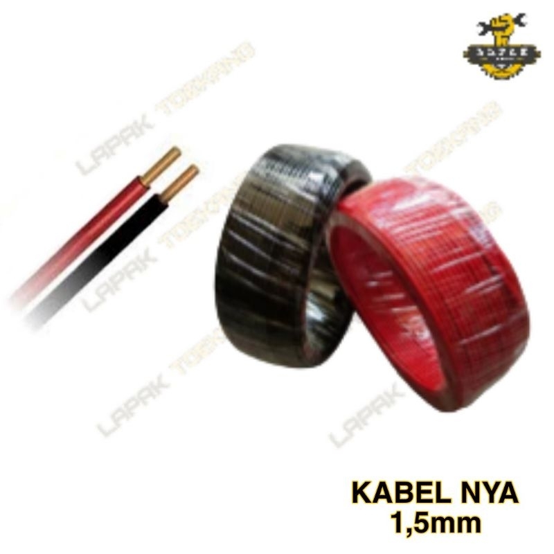 Jual Kabel NYA Kabel Sound Merah / Hitam 1,5mm per 1 Meter | Shopee ...
