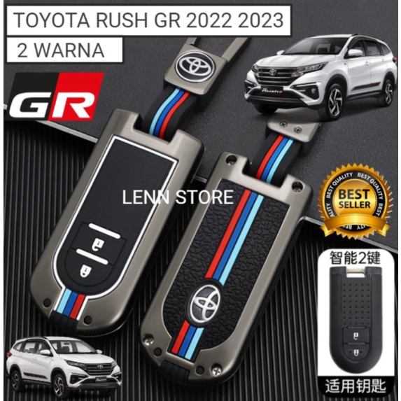 Jual Cover Sarung Kunci Remote Logam Toyota Rush GR SPORT 2022 2023 ...