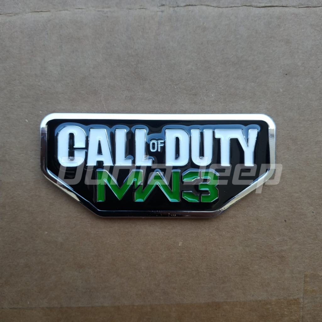 Jual Emblem Metal Call of Duty MW3 Jeep Wrangler Rubicon JK JL JT ...