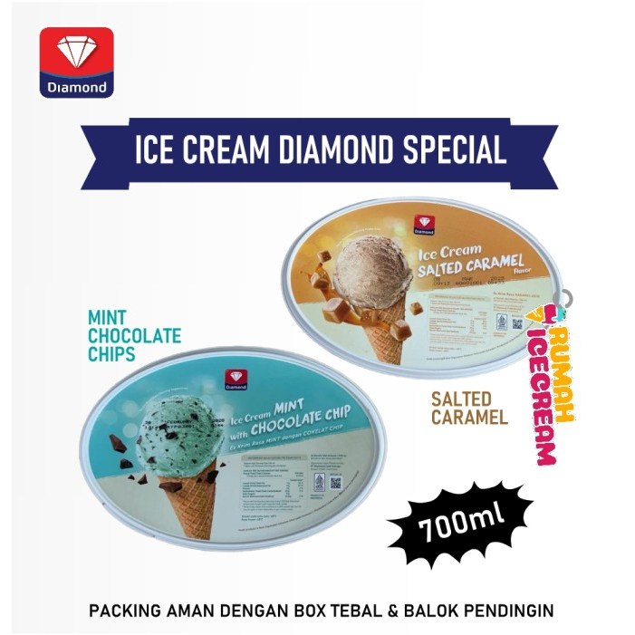 Jual Ice Cream/Es Krim Diamond Special 700 ML | Shopee Indonesia
