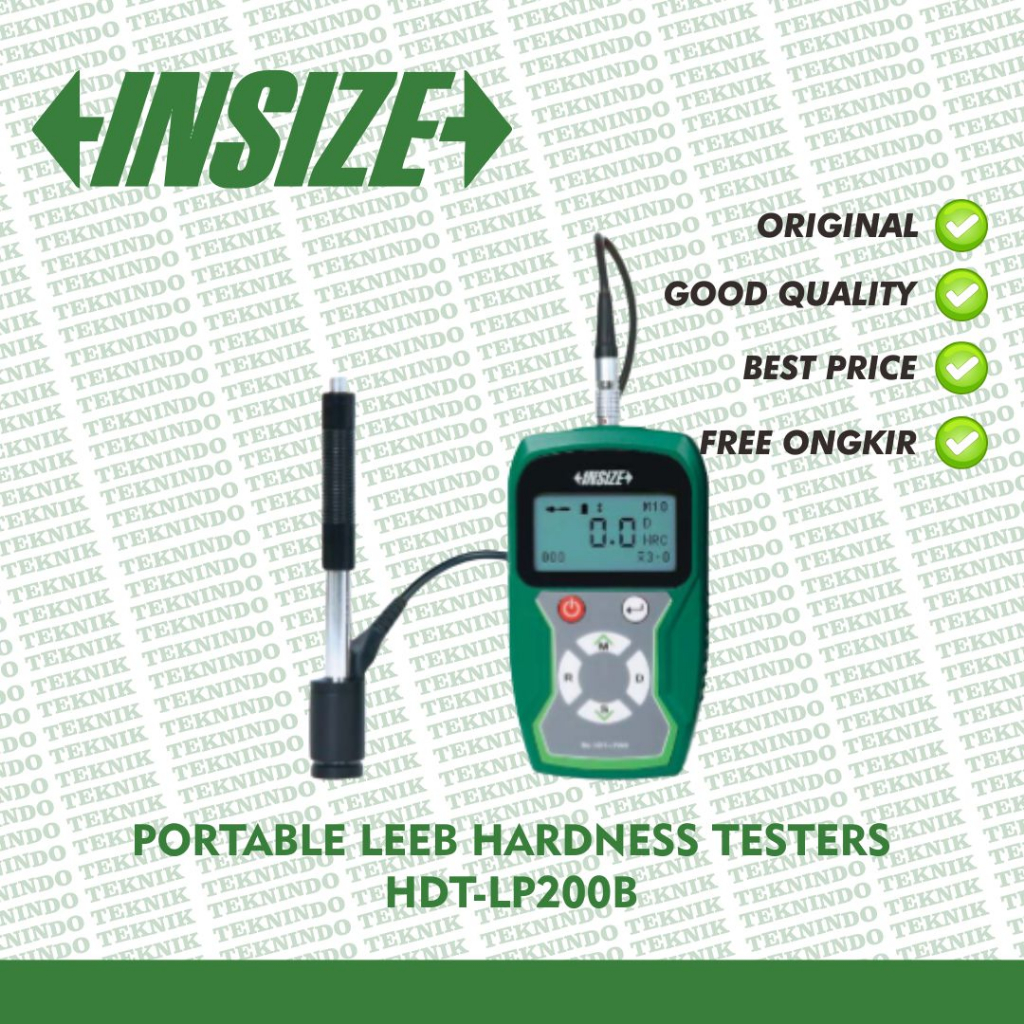 Jual Insize Portable Leeb Hardness Testers Type HDT-LP200B Original ...
