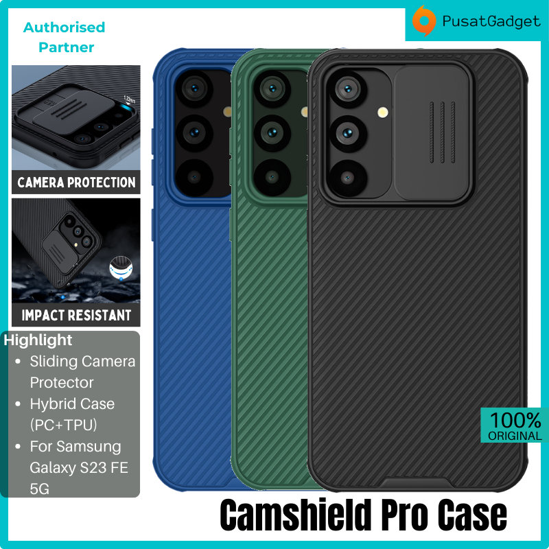 Jual Case Samsung Galaxy S23 FE 5G NILLKIN CamShield Pro Slide Camera ...