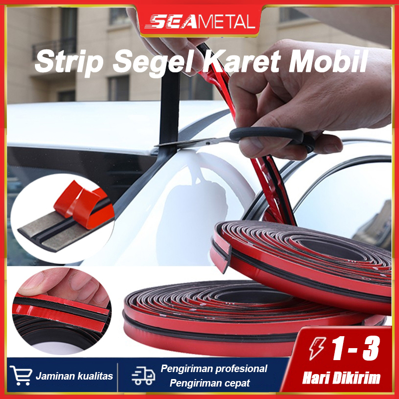 Jual SEAMETAL Strip Segel Karet Mobil Karet Kaca Mobil Segel Karet ...