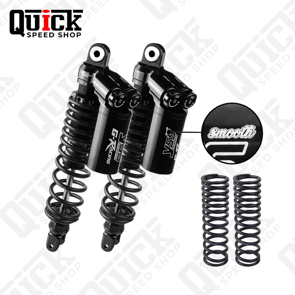 Jual SHOCK YSS G RACING BLACK EDITION XMAX SMOOTH NEW DESIGN | Shopee ...