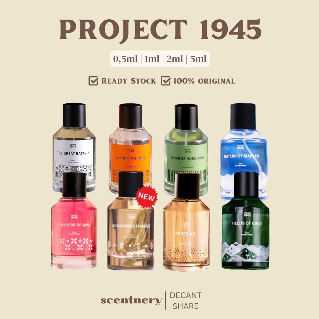 Jual DECANT - Project 1945 Parfum | Bamboe Roencing | Sunset in Sumba ...
