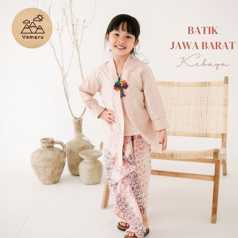 Jual Vameru Indonesia® - KEBAYA ANAK BATIK SUNDA JAWA BARAT LENGAN ...
