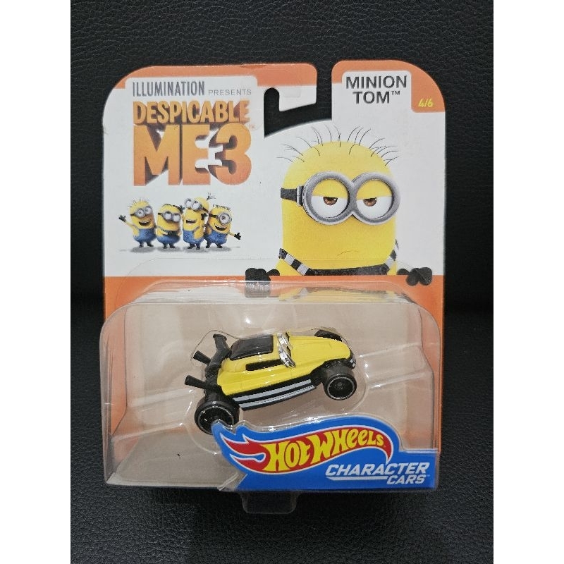 Jual Hot Wheels Character Cars Despicable Me 3 Minion Tom | Shopee ...
