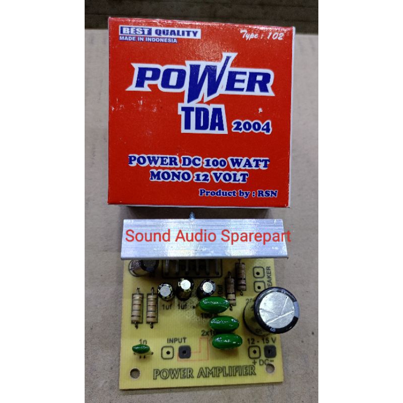 Jual Kit Power Amplifier Mono 12 volt TDA2004/2005 | Shopee Indonesia
