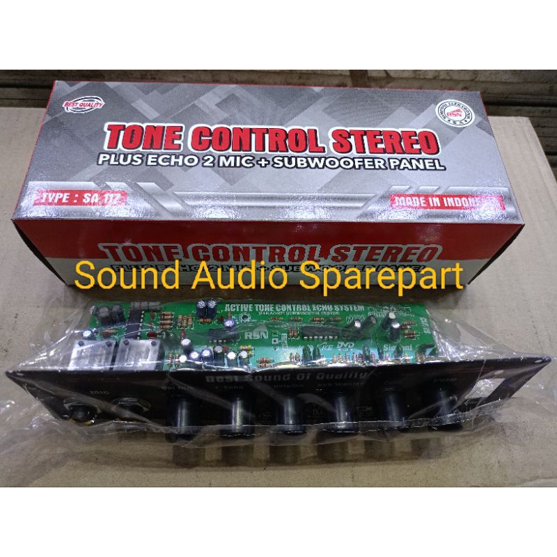 Jual Kit Tone Control Stereo Echo Subwoofer Karaoke plus panel ( SA ...