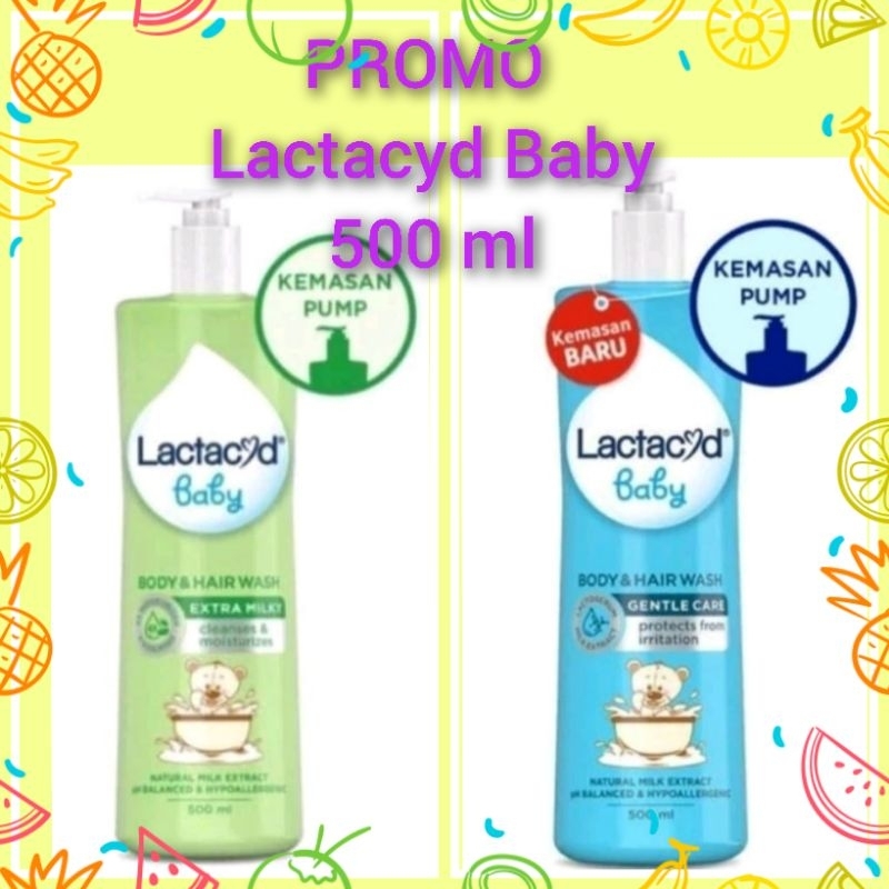 Jual TERMURAH!! Lactacyd Baby 500ml (exp 2028 Biru) kemasan baru ...