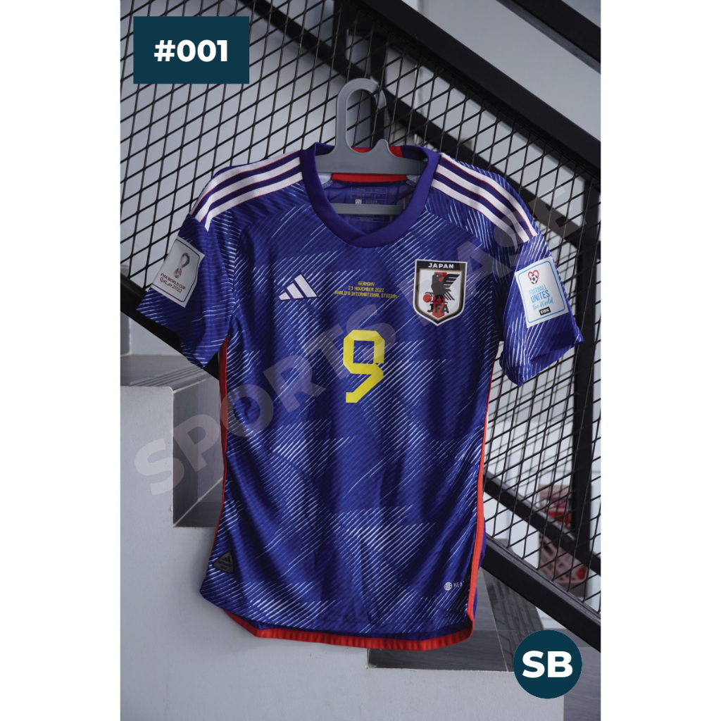 Jual Japan Home Kit 2022 World Cup Player Issue (Full Patch WC + NNS ...