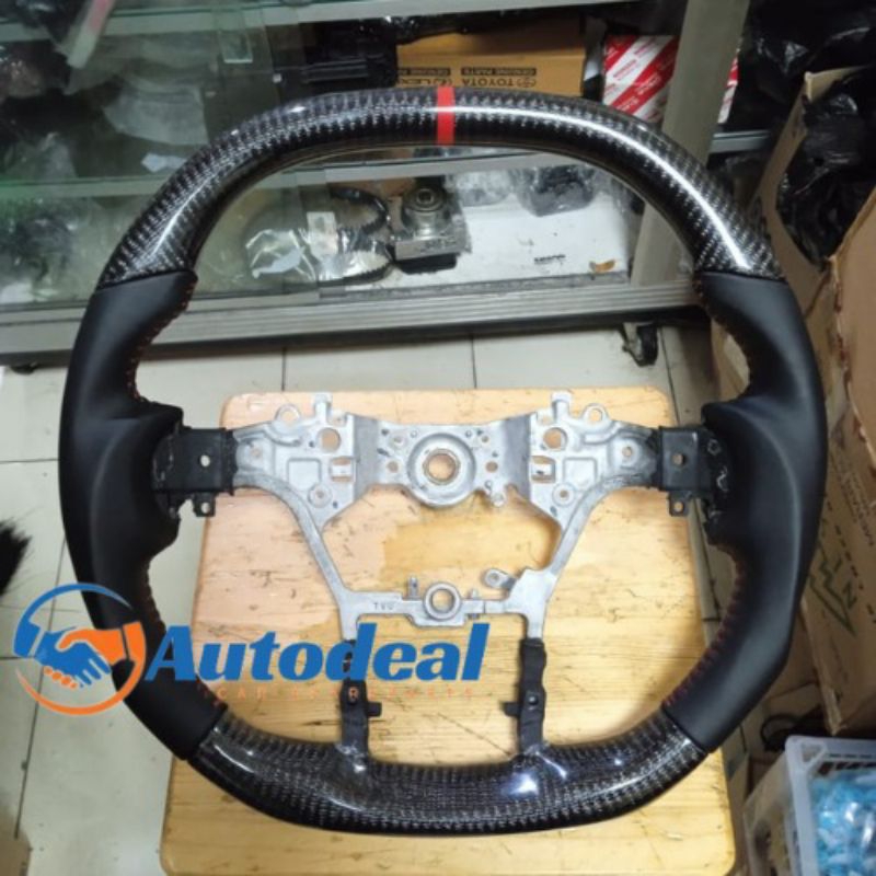 Jual Lingkar Stir Setir Innova Reborn Fortuner Vrz Hilux Revo Carbon ...