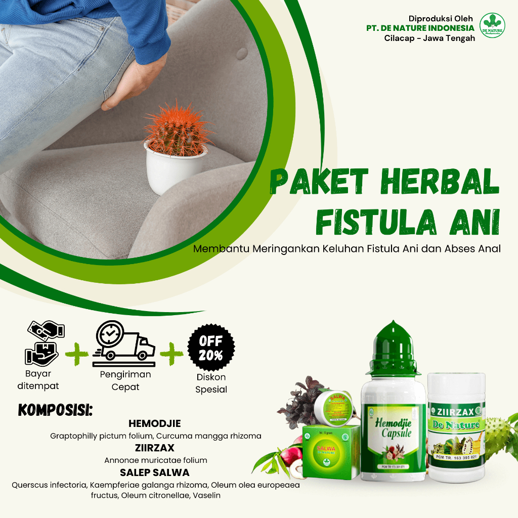 Jual Jamu Herbal Fistula Ani dan Abses Parianal - Hemodjie Ziirzax ...