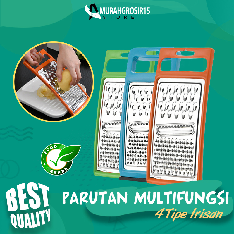 Jual GE-9 Parutan Multifungsi 4 in 1 Stainless Grater 4in1 Parutan ...