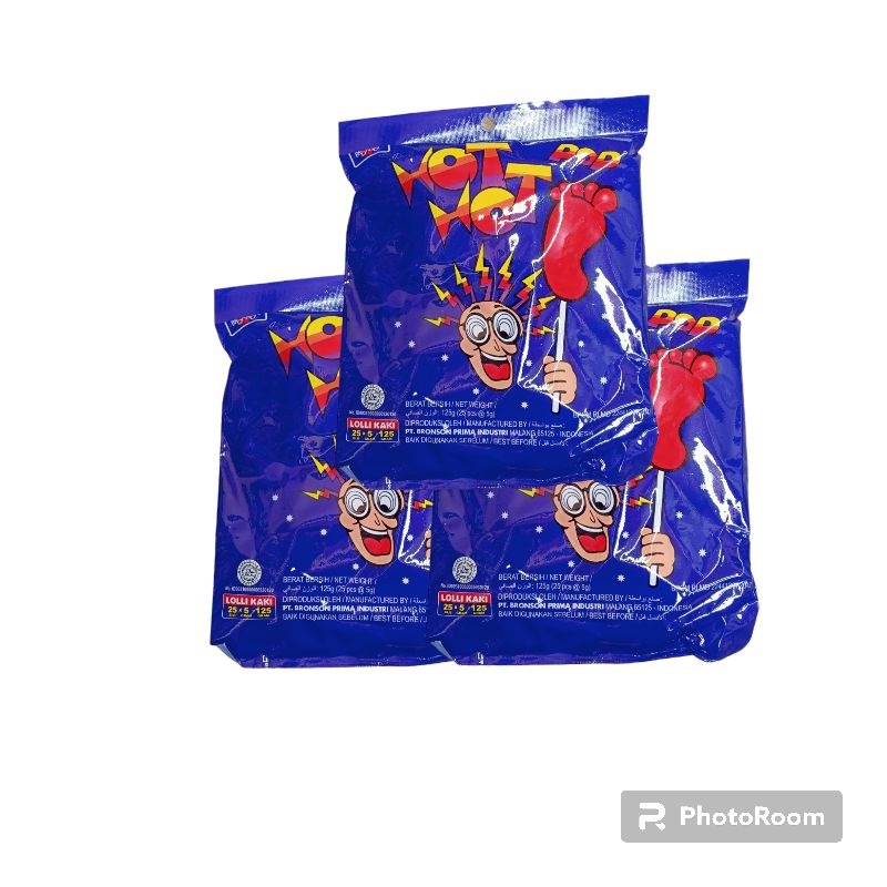 Jual Permen kaki Hot hot Pop 1 pack isi 25 pcs | Shopee Indonesia Jual Permen kaki Hot hot Pop 1 pack isi 25 pcs | Shopee Indonesia