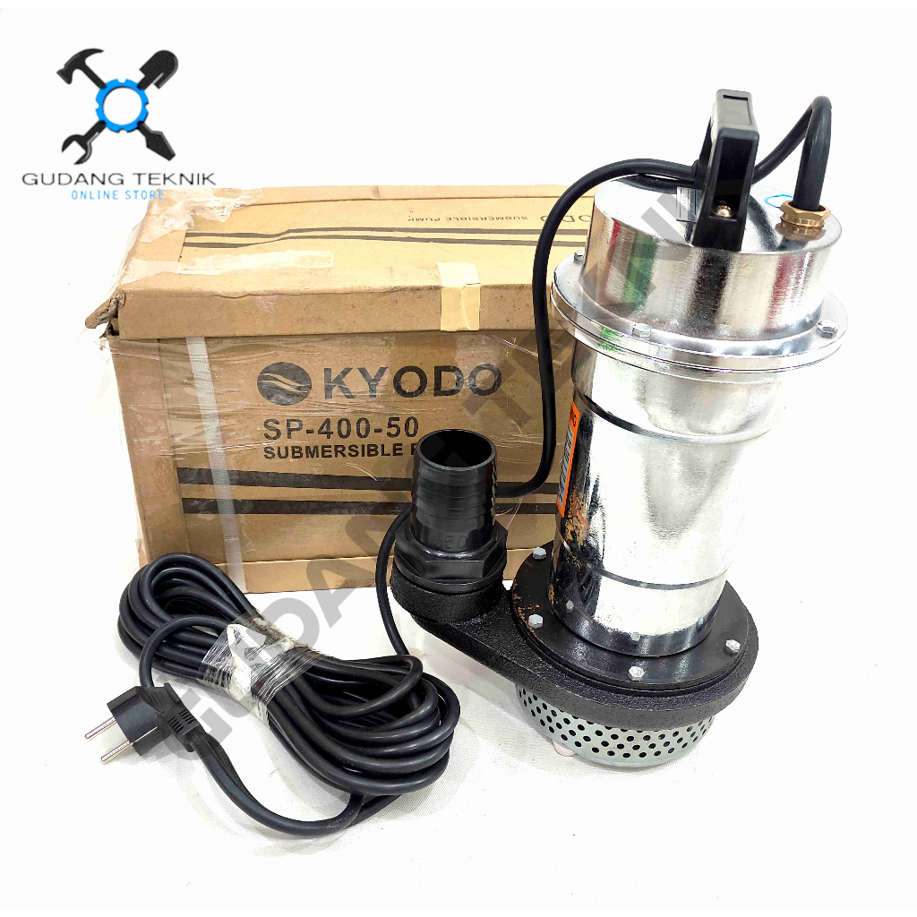 Jual Pompa Celub Air Kotor 2" SP400-50 KYODO / Pompa Air Celup 2 Inch SP400 50 Submersible Pump ...