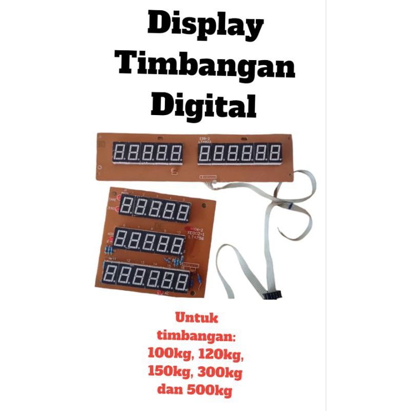 Jual Display Led dua display Timbangan digital 4 jalur | Shopee Indonesia