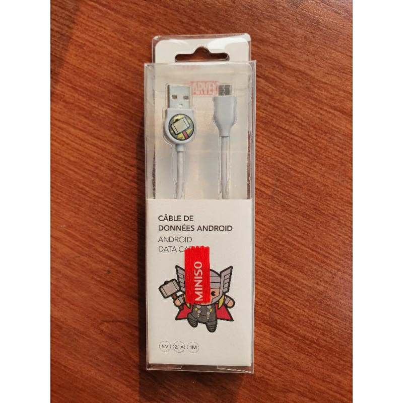 Jual Miniso X Marvel Thor Cable Data | Shopee Indonesia