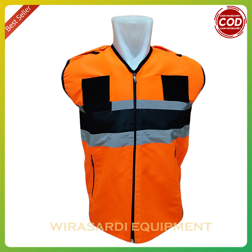 Jual Rompi Taslan Anti Air/Rompi Touring/Rompi Security/Rompi Dishub ...