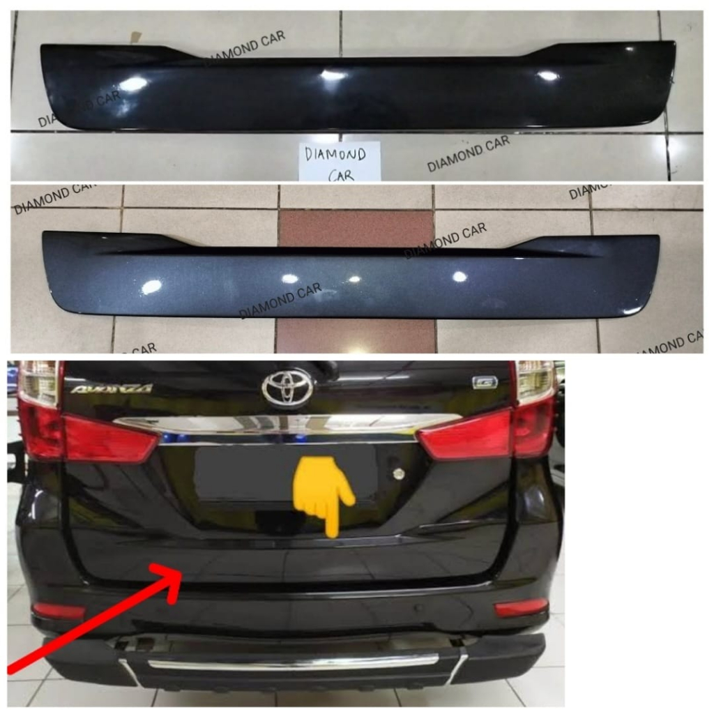 Jual All New Avanza Xenia Veloz 2015-2018 Garnis Lis Back Door Ornament ...