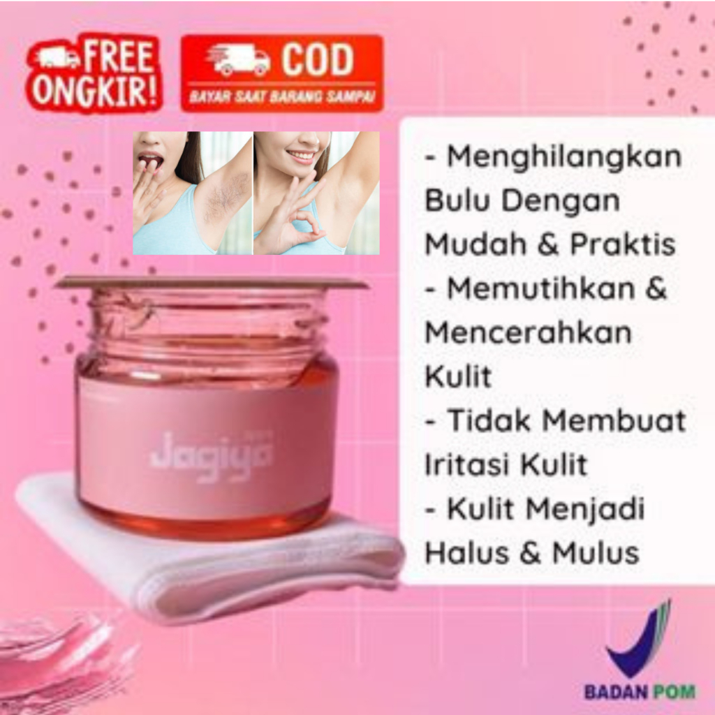 Jual Waxing Jagiya Kit - Sugar Wax Sakura Cherry Blosom Perontok dan ...
