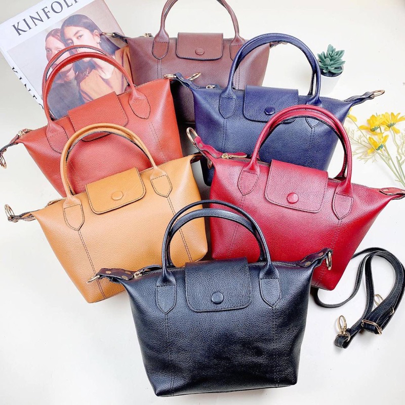 Jual LINEAR LEATHER - Tas Kulit Selempang Wanita - LC Mini Bag | Shopee ...