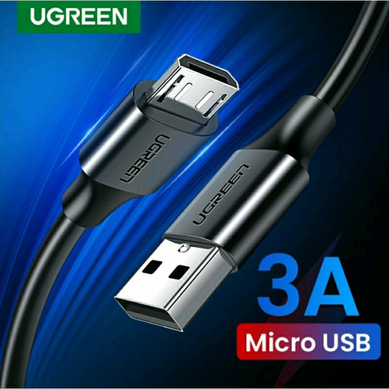 Jual UGREEN MICRO USBQC 3.0 ORIGINAL 25CM - BLACK | Shopee Indonesia