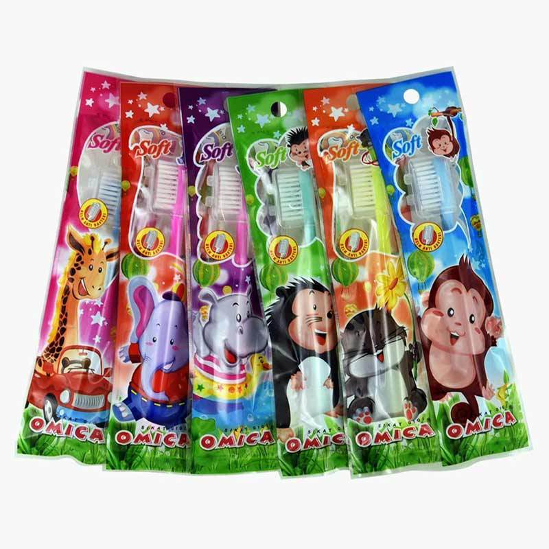 Jual ok_ngeng (ORI) OMICA Sikat Gigi Anak Soft 150 Helm RANDOM WARNA ...