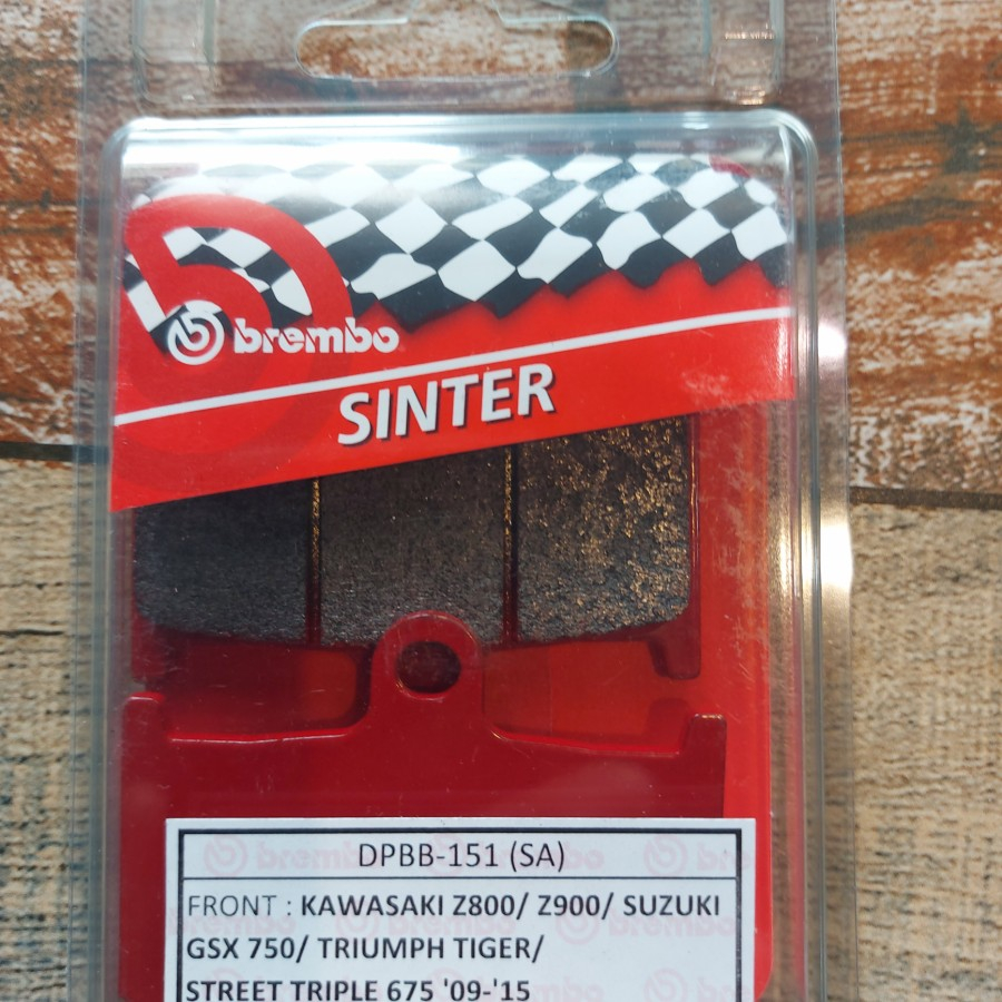 Jual Brembo brake pad kampas rem z800 z900 gsx s750 (DPBB-151-SA ...