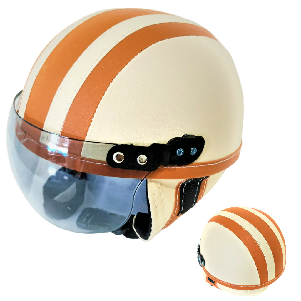 Jual Helm Anak Unyu-unyu Model Retro Karakter Bus [1 - 4 Tahun ...