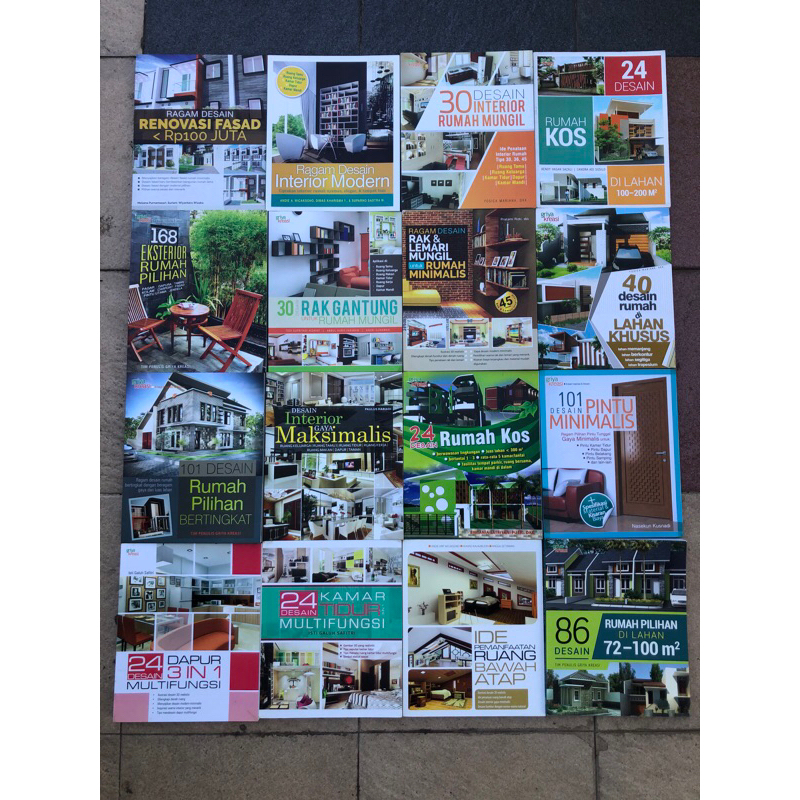 Jual ( PROMO BUKU MURAH ORIGINAL ) DESAIN RUMAH / BUKU INTERIOR ...