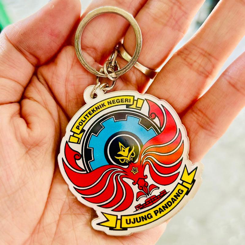 Jual Ganci akrilik Logo kampus PNUP Politeknik Negeri Ujung Pandang ...