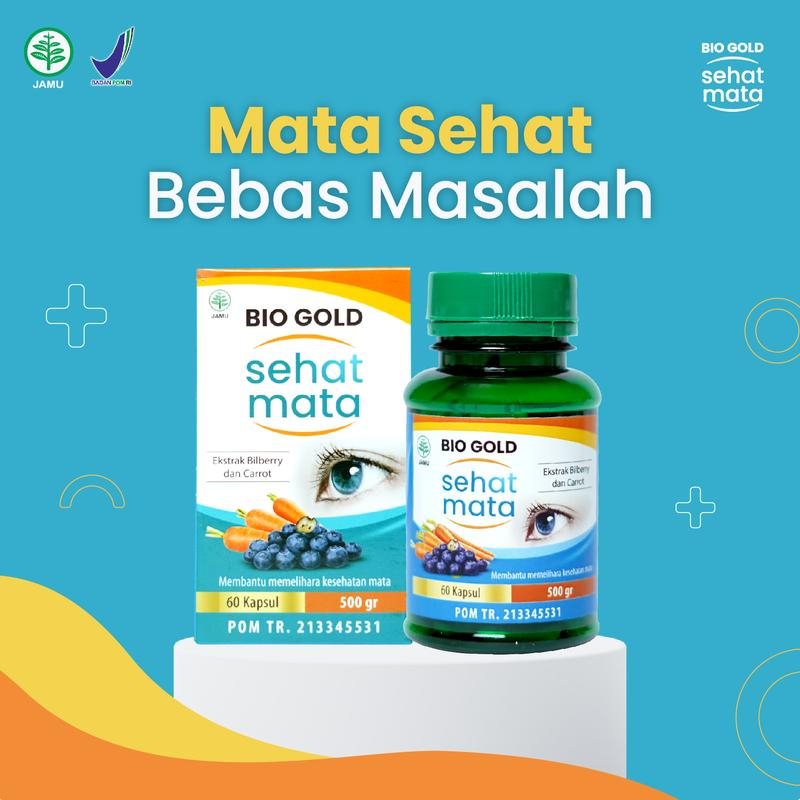 Jual Kapsul Sehat Mata Bio Gold Ekstrak Wortel dan Blilberry Bantu ...