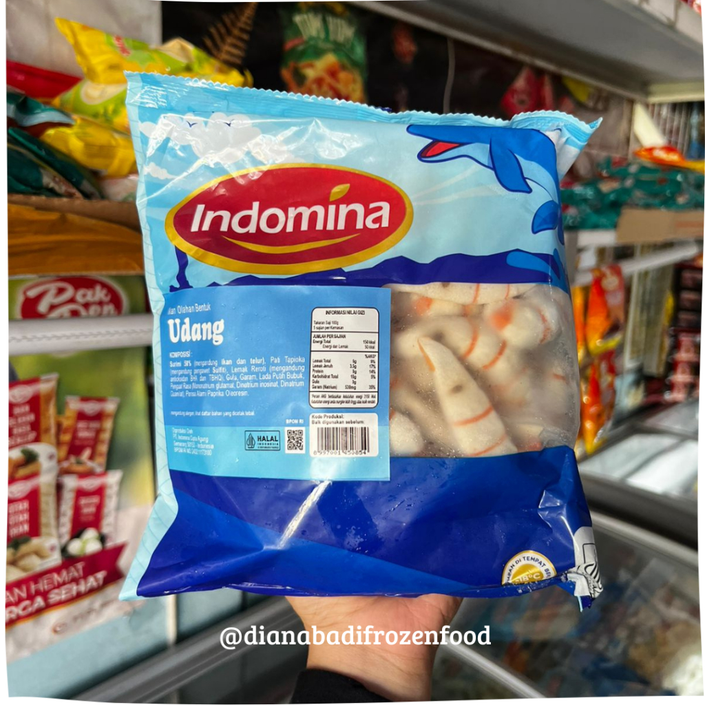 Jual INDOMINA Olahan Ikan Bentuk Udang | Shopee Indonesia