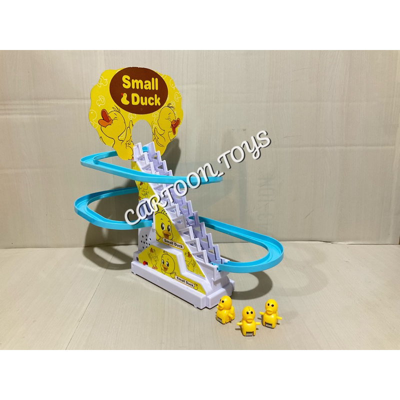 Jual MAINAN ANAK SMALL DUCK BEBEK TANGGA ADA SUARA ADA LAMPU SET ...