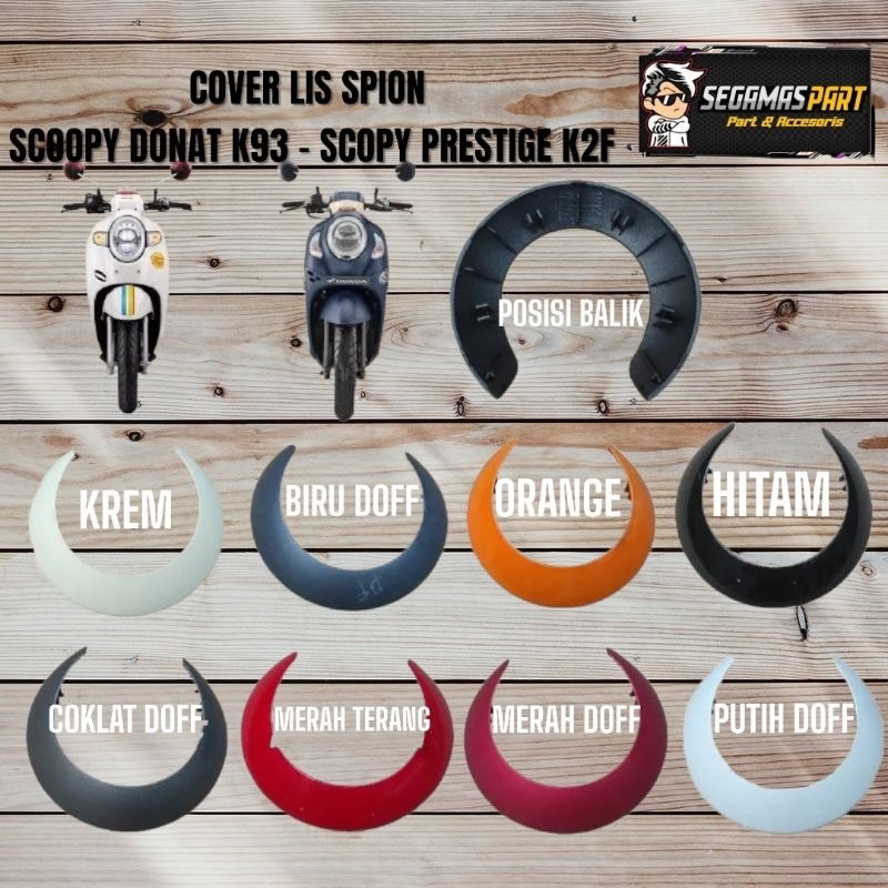 Jual Cover list spion Scoopy donat 2017 K93 Scoopy New Prestige 2021 ...