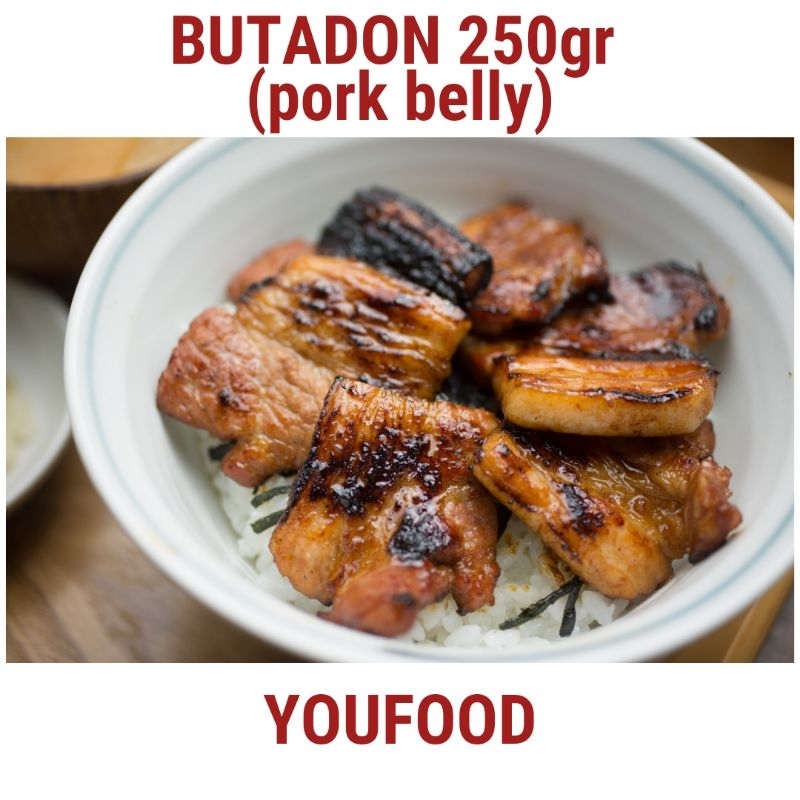 Jual Butadon Japanese Pork Slice - Daging Babi Manis Butadon 250gr ...