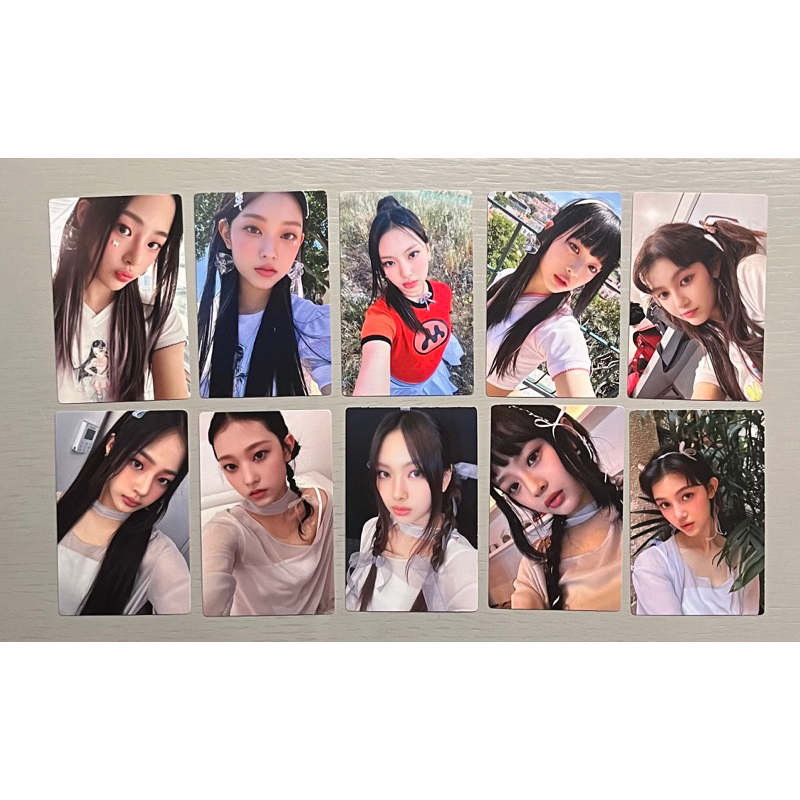 Jual New Jeans Line Friends Photocard Official Ver.2 Underpriced Haerin ...