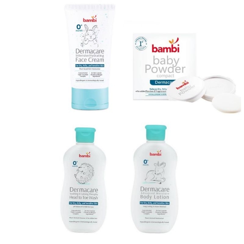 Jual Bambi Baby Dermacare For Sensitive Skin Face Cream - Advance ...