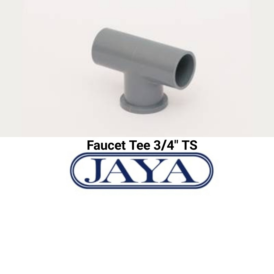 Jual Fitting TDD / Faucet Tee / Tee Drat Dalam PVC 3/4" TS | Shopee Indonesia