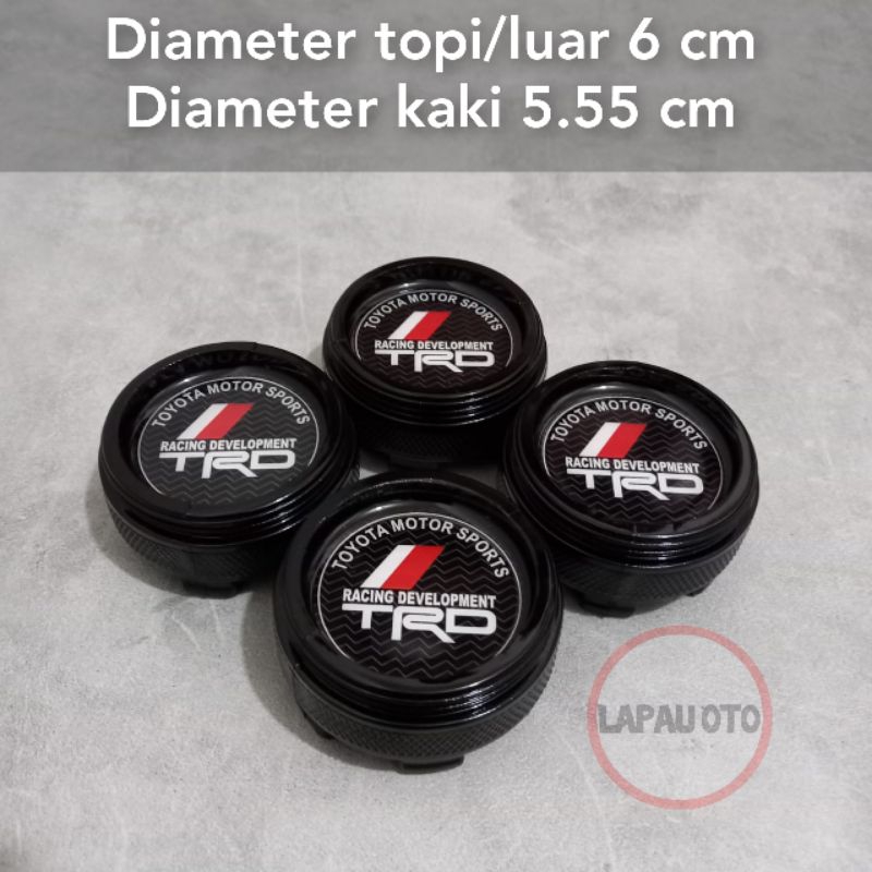 Jual tutup dop velg racing variasi trd batik 6 cm harga 4 pcs | Shopee ...